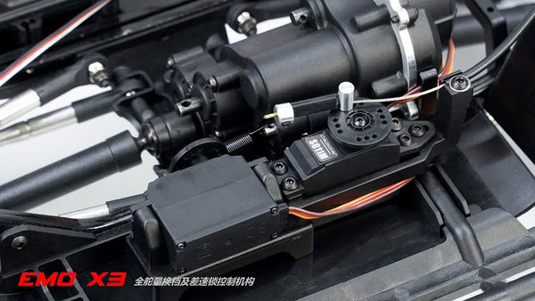 Cross RC EMO X3 RTR Recovery Truck 1/8 Scale (Red) – Greens Models