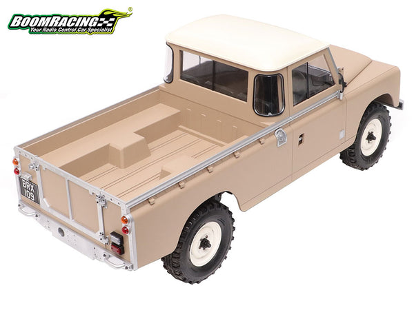 Boom Racing Land Rover® Series III 109 Pickup 1/10 Hard Body Kit for B ...