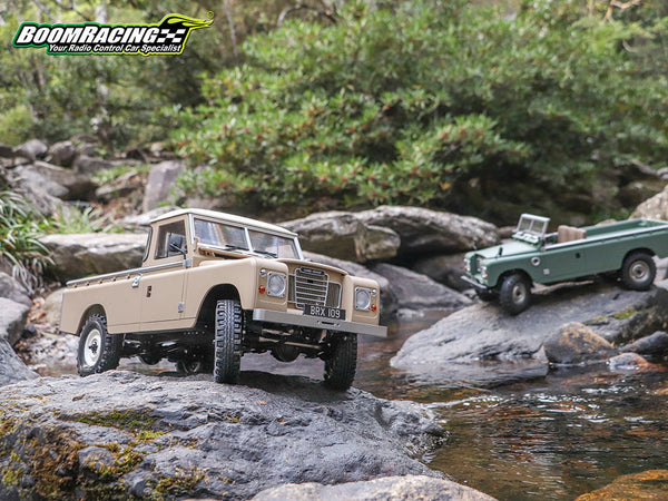 Boom Racing Land Rover® Series III 109 Pickup 1/10 Hard Body Kit for B ...