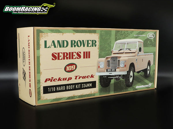 Boom Racing Land Rover® Series III 109 Pickup 1/10 Hard Body Kit for B ...