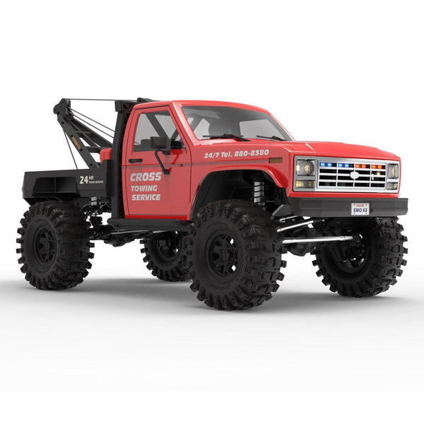 Cross RC EMO X3 RTR Recovery Truck 1/8 Scale (Red) – Greens Models