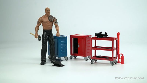 1/10 Scale Cross-RC Scale Tool Cabinet – Greens Models