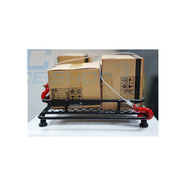1/10 RC Rock Crawler Accessories Metal Mesh Wire Roof Rack – Greens Models