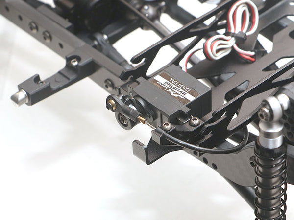 Boom Racing Mini Servo Mount Set for BRX02 w/ Mini Servo @ 8.4v for BR ...